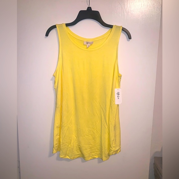 Style & Co. | Tops | Nwt Style Co Yellow Tank | Poshmark